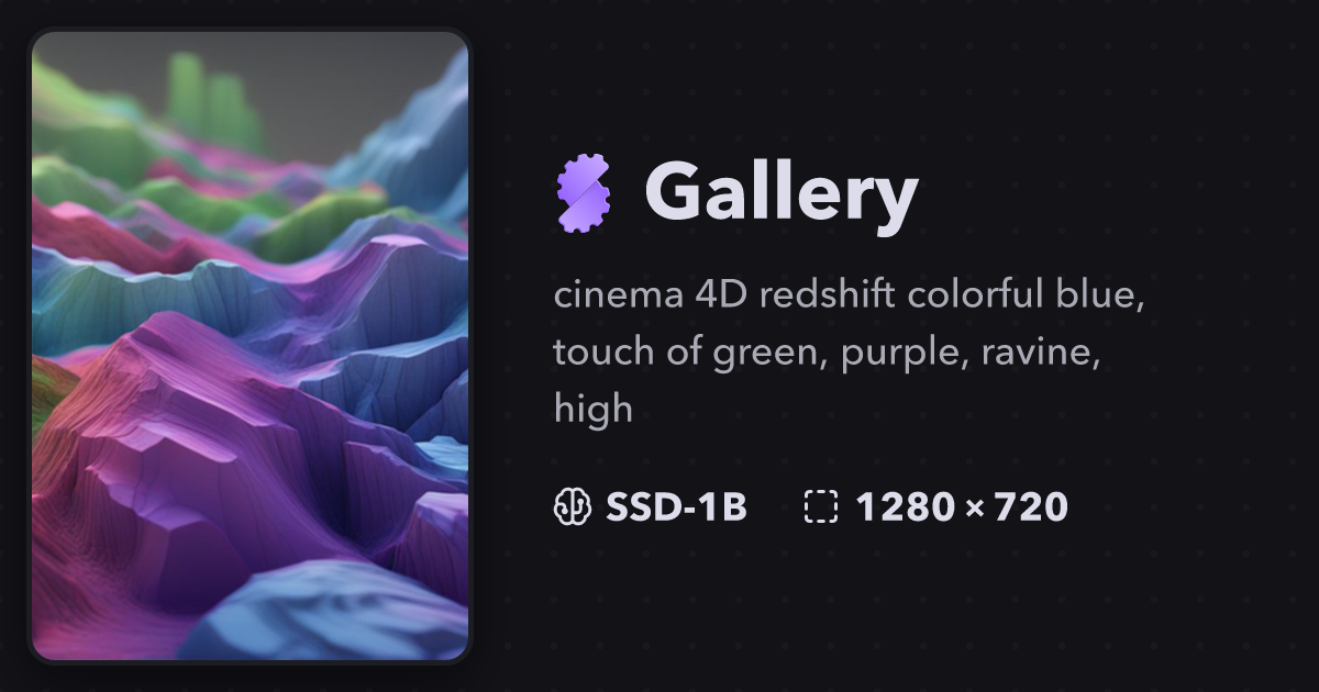 Cinema 4D redshift colorful blue, touch of green, ... | Gallery