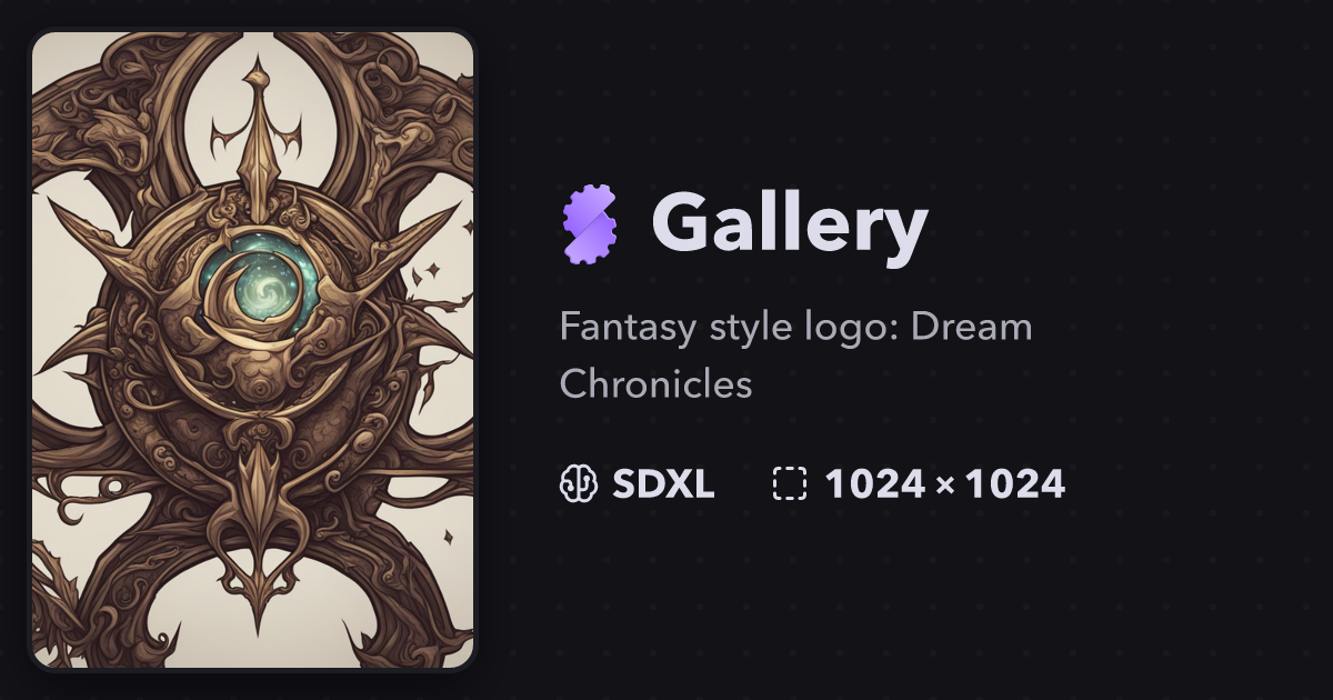"Fantasy style logo: Dream Chronicles" | Gallery | Stablecog