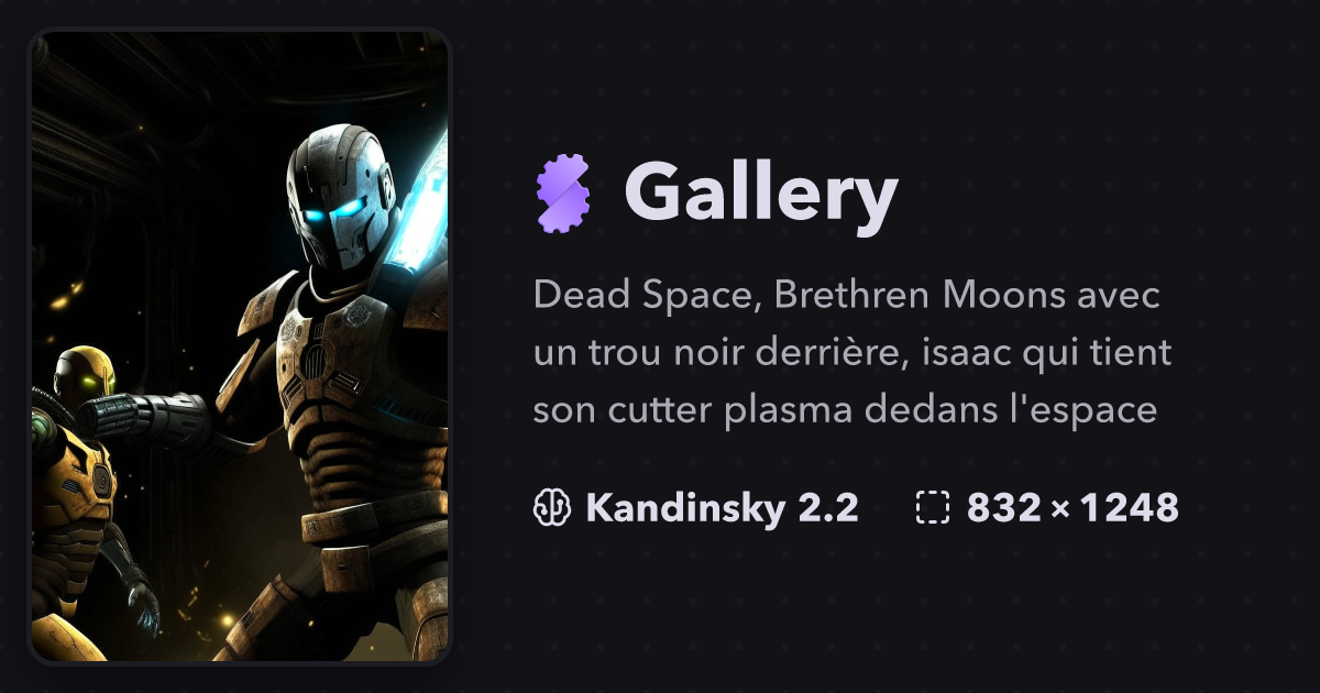"Dead Space, Brethren Moons avec un tr..." | Gallery | Stablecog