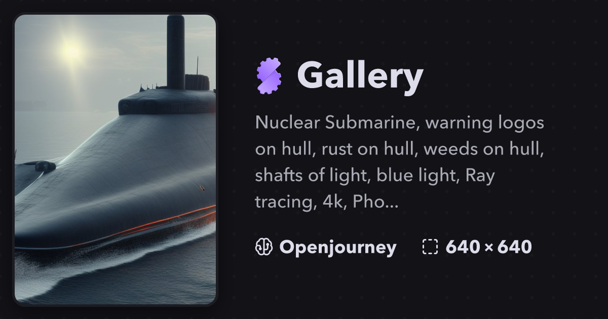 "Nuclear Submarine, warning logos on h..." | Gallery | Stablecog