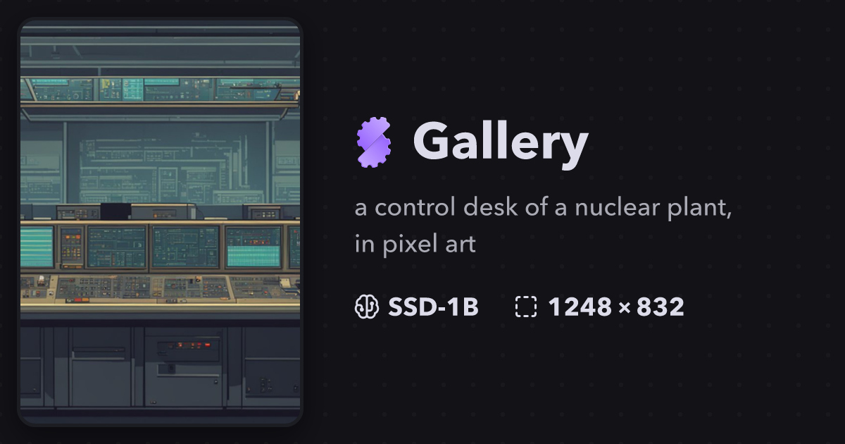 "a control desk of a nuclear plant, in..." | Gallery | Stablecog