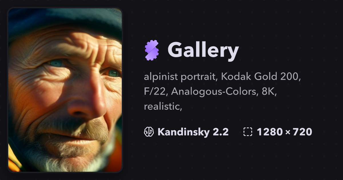 "alpinist portrait, Kodak Gold 200, F/22,..." | Gallery | Stablecog