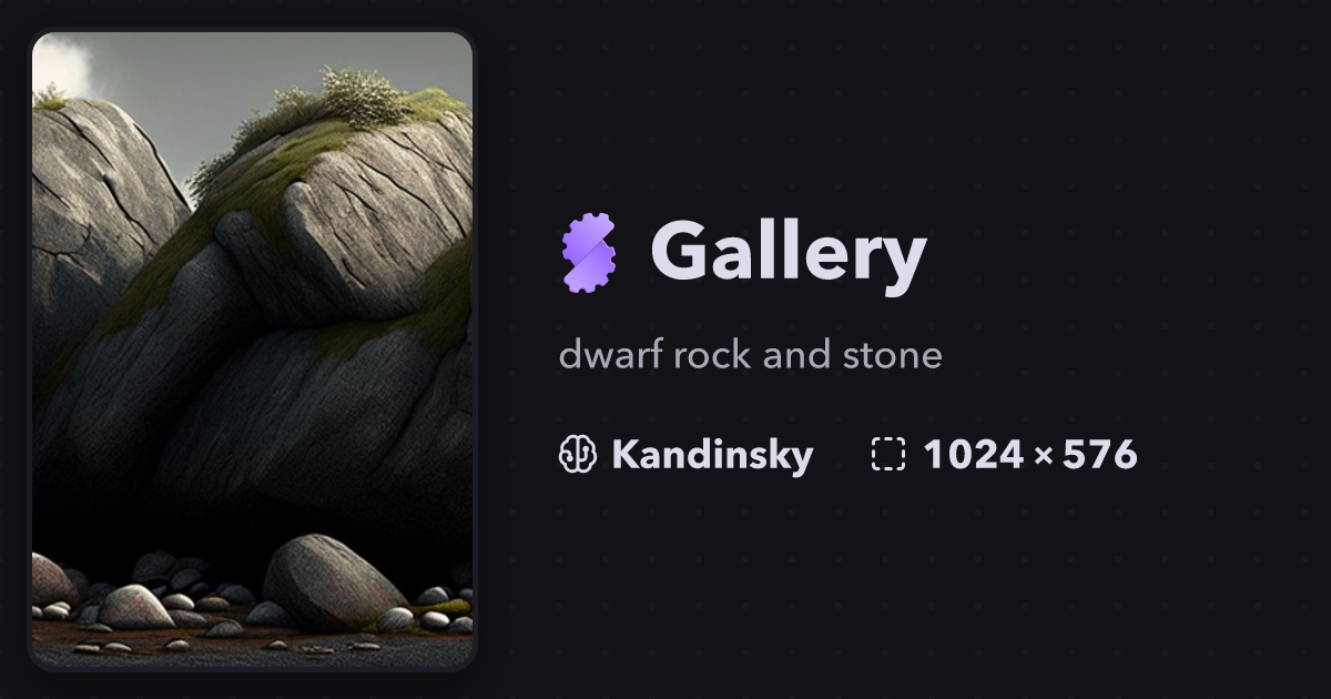 "dwarf rock and stone" | Gallery | Stablecog
