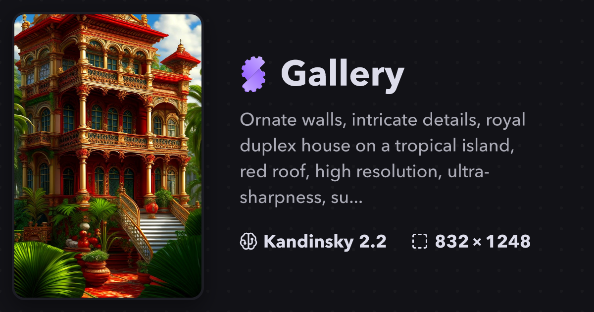 "Ornate walls, intricate details, roya..." | Gallery | Stablecog