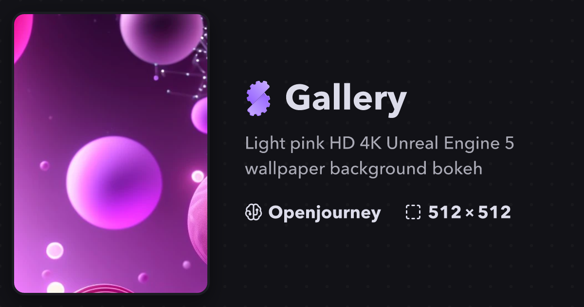 "Light pink HD 4K Unreal Engine 5 wallpap..." | Gallery | Stablecog