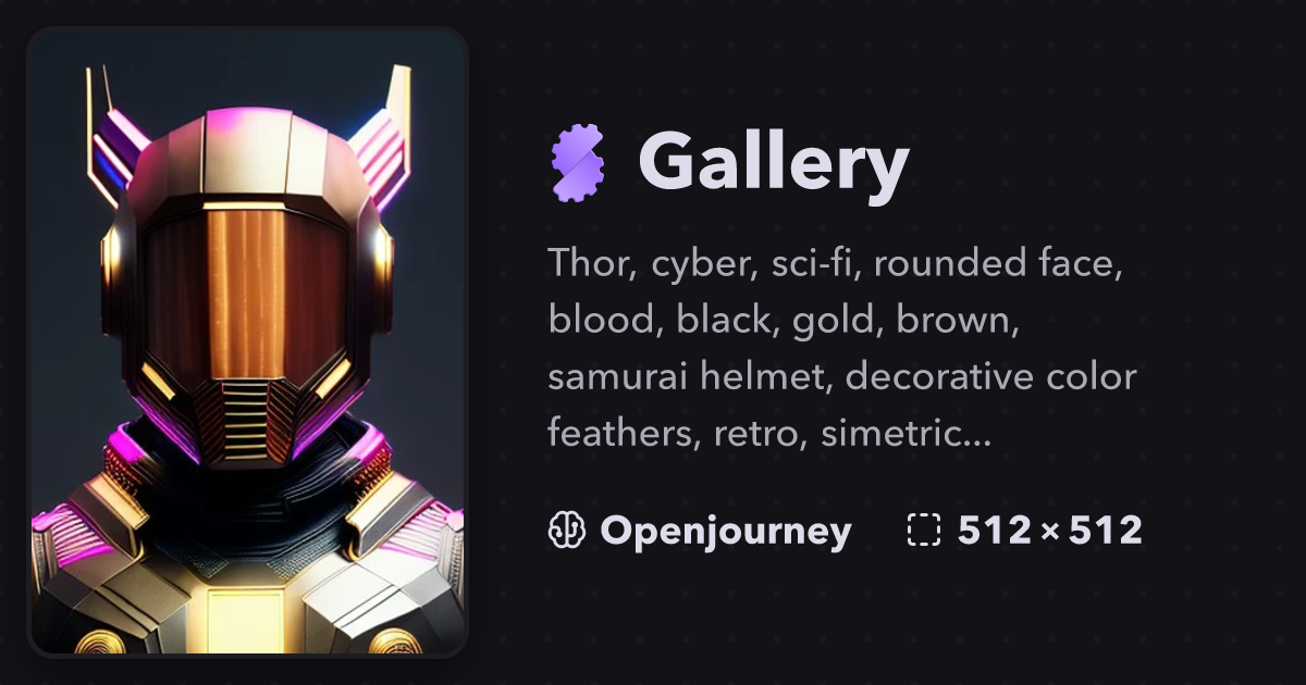 "Thor, cyber, sci-fi, rounded face, blood..." | Gallery | Stablecog