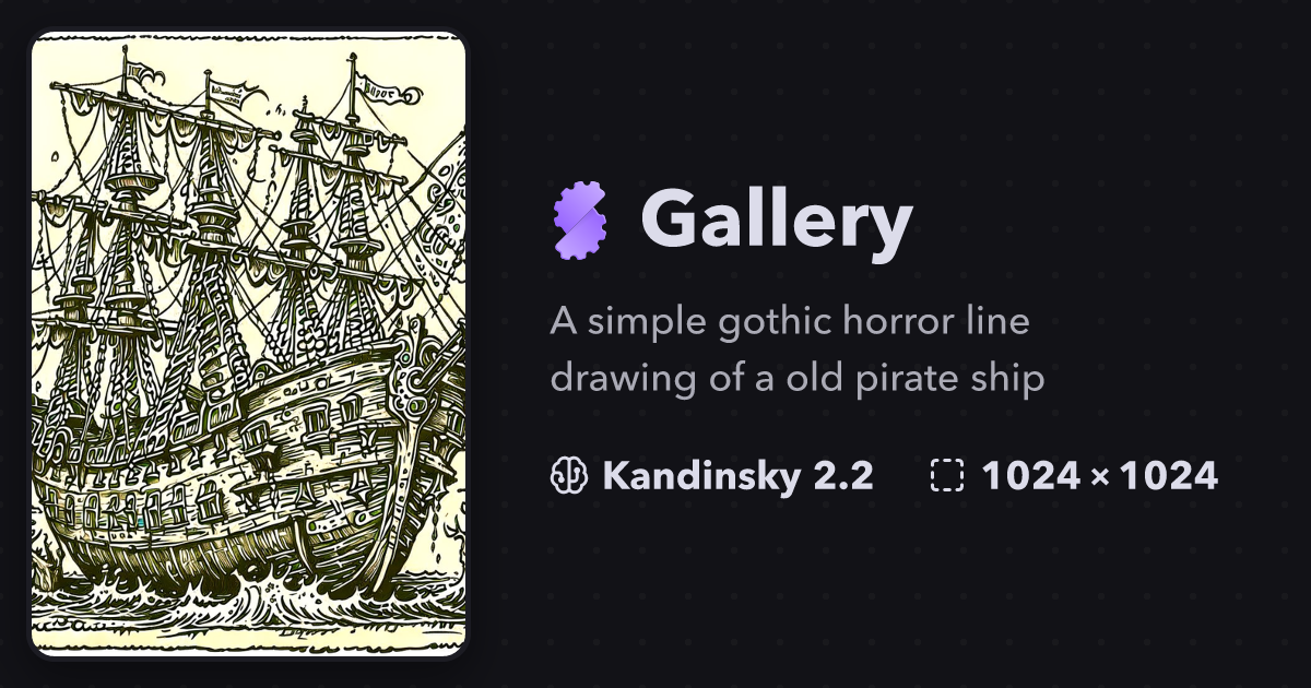 "A simple gothic horror line drawing o..." | Gallery | Stablecog
