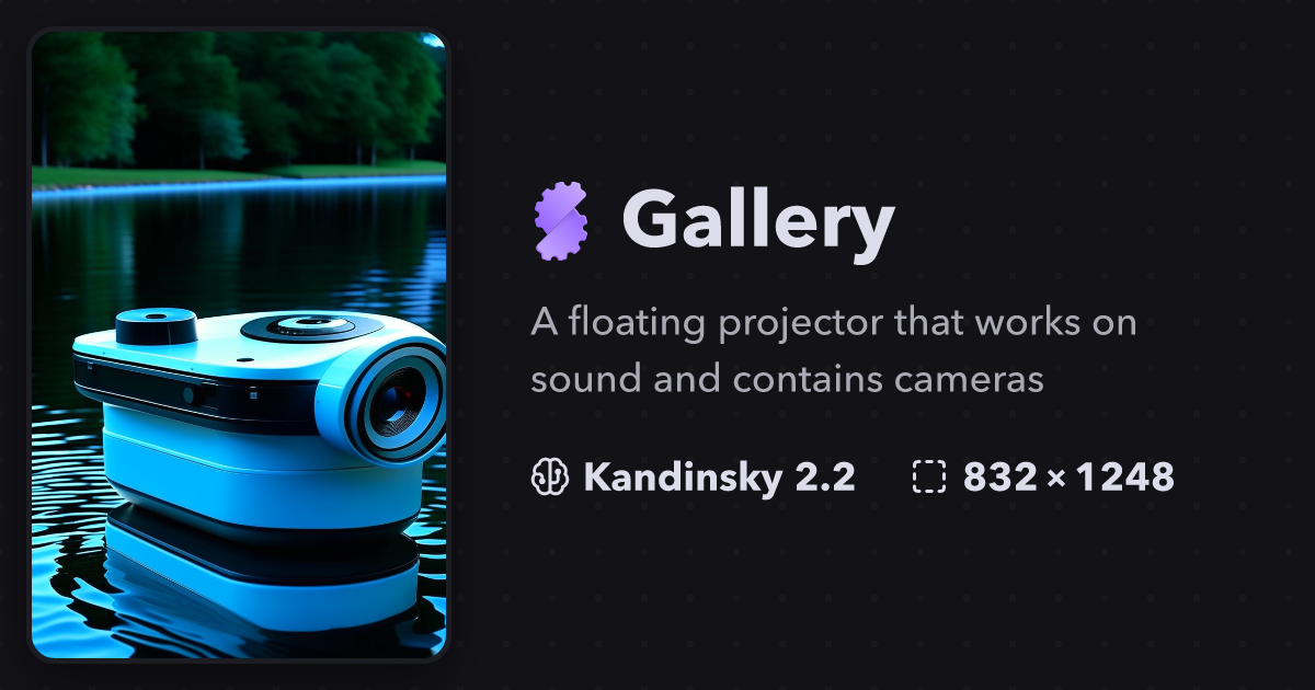 "A floating projector that works on so..." | Gallery | Stablecog