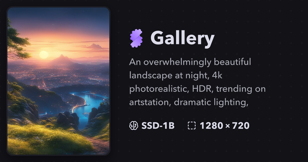 "An overwhelmingly beautiful landscape..." | Gallery | Stablecog