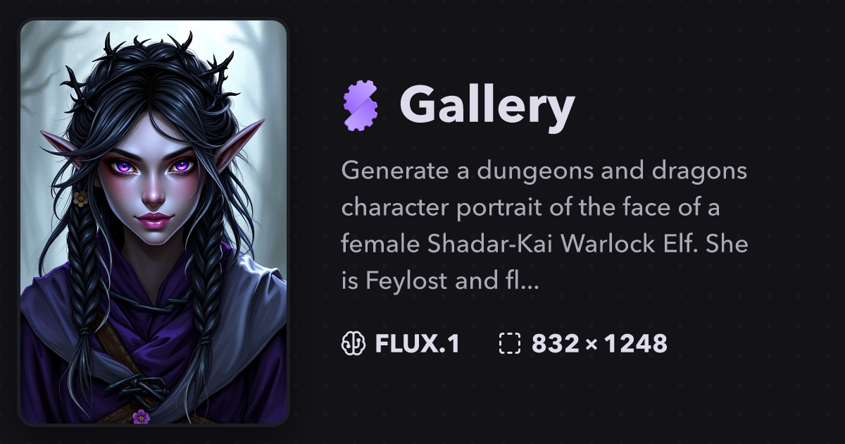 "Generate a dungeons and dragons chara..." | Gallery | Stablecog