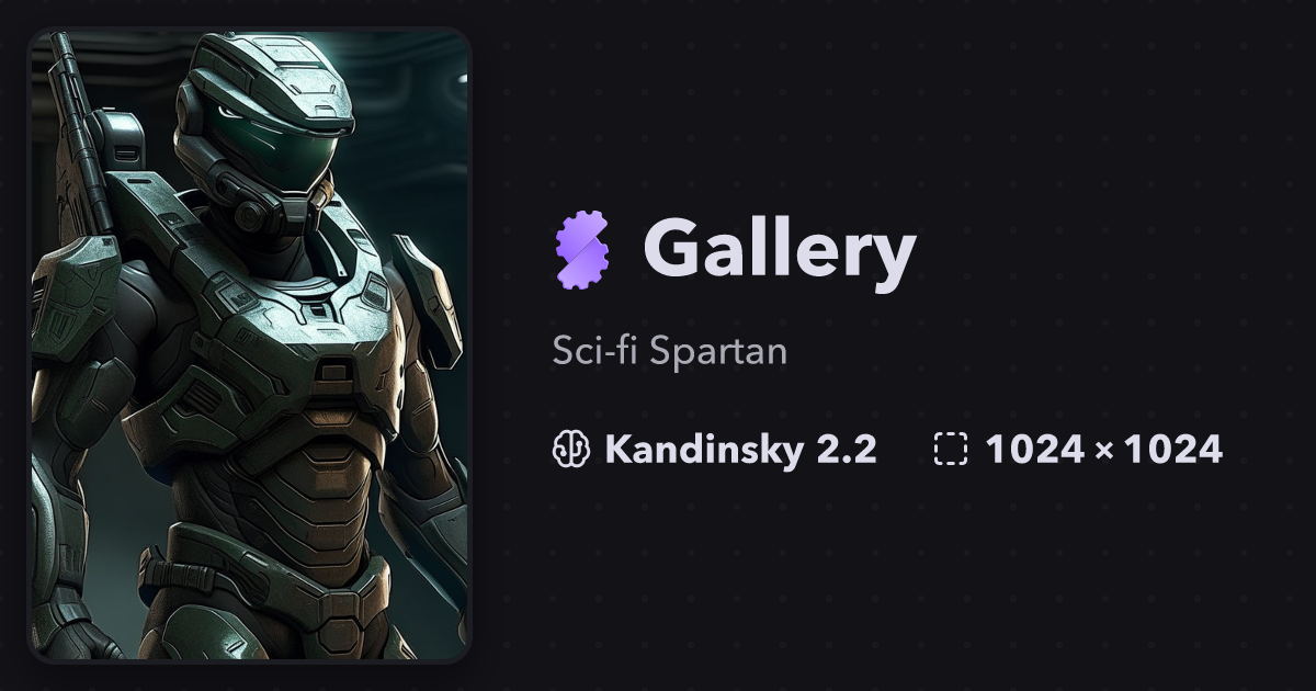 "Sci-fi Spartan" | Gallery | Stablecog