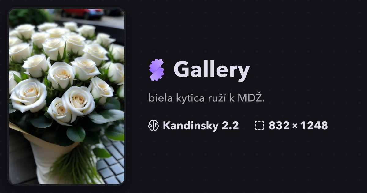 "biela kytica ruží k MDŽ." | Gallery | Stablecog