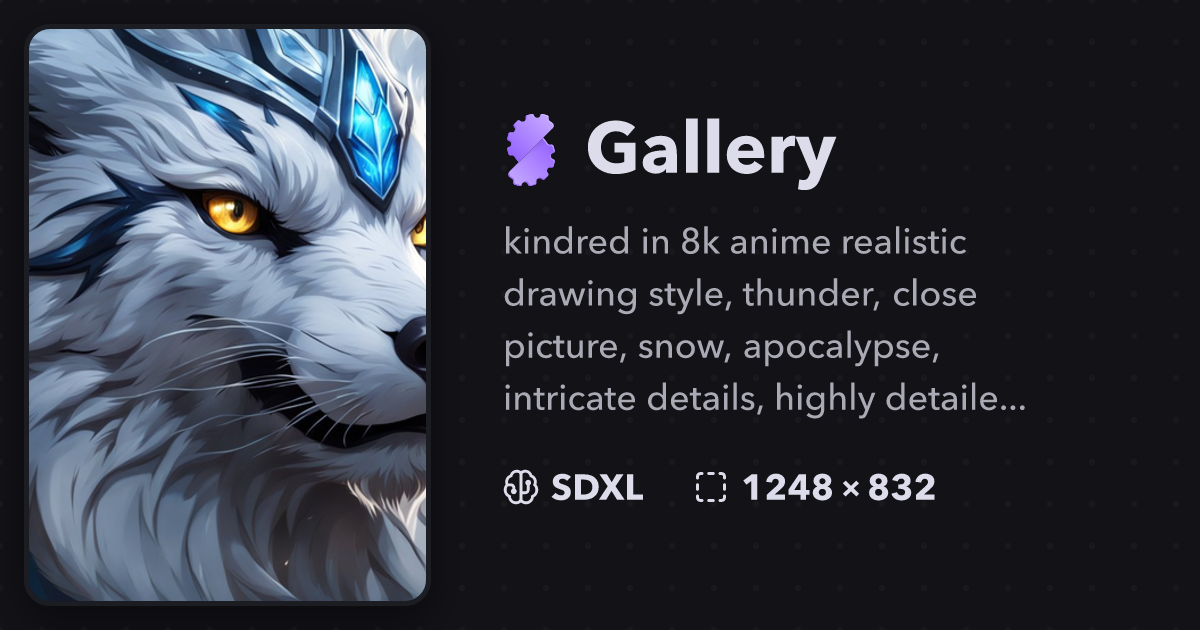 "kindred in 8k anime realistic drawing..." | Gallery | Stablecog