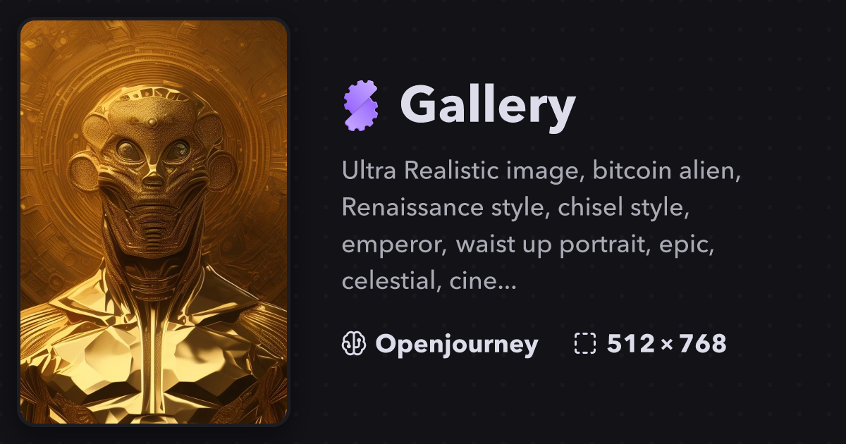 "Ultra Realistic image, bitcoin alien,..." | Gallery | Stablecog