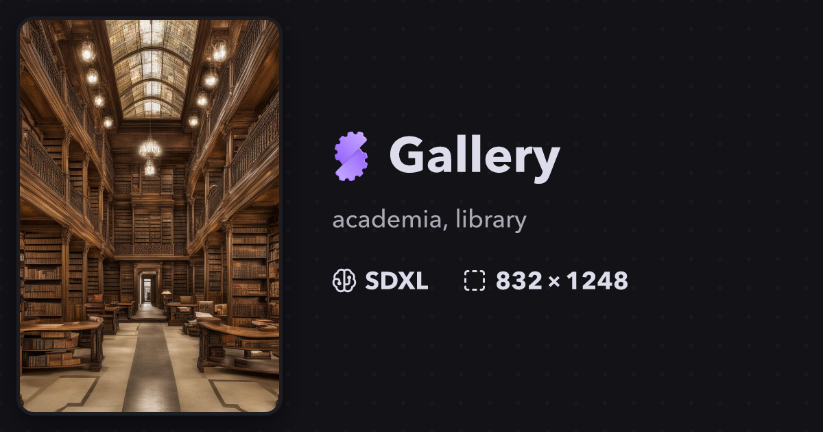 "academia, library" | Gallery | Stablecog