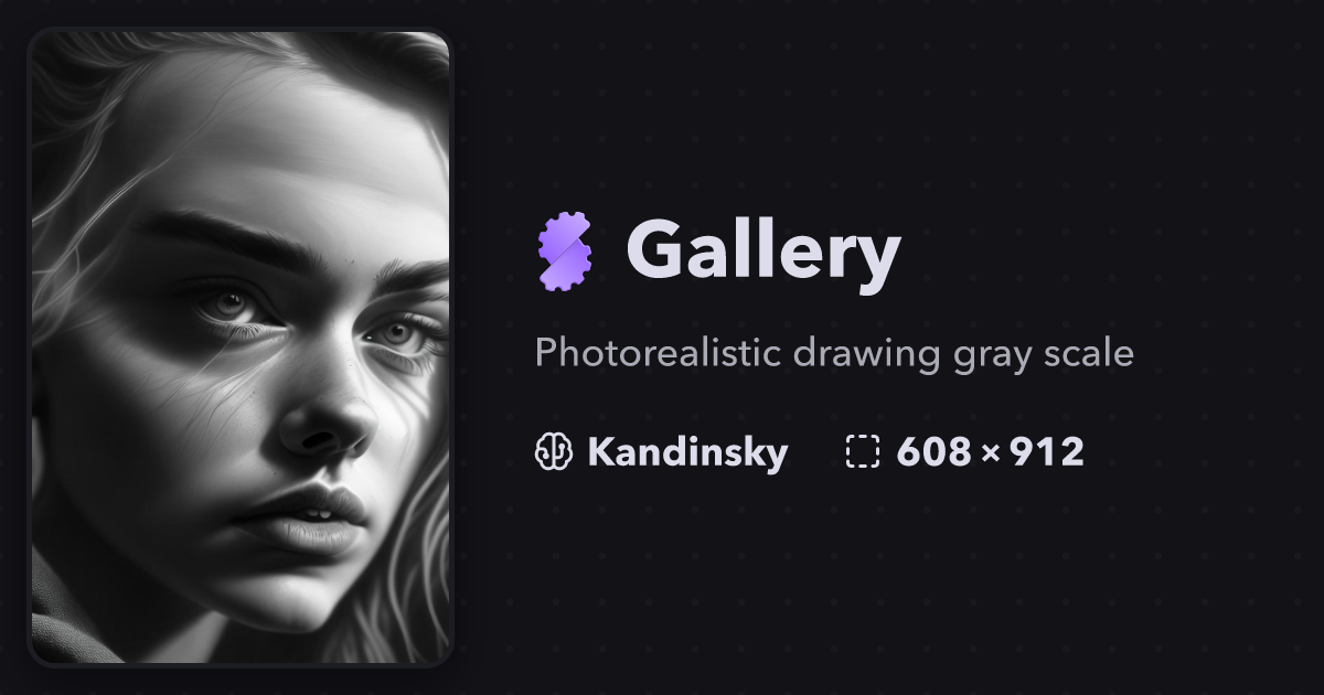 "Photorealistic drawing gray scale" | Gallery | Stablecog