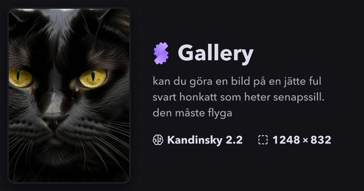 "kan du göra en bild på en jätte ful s..." | Gallery | Stablecog