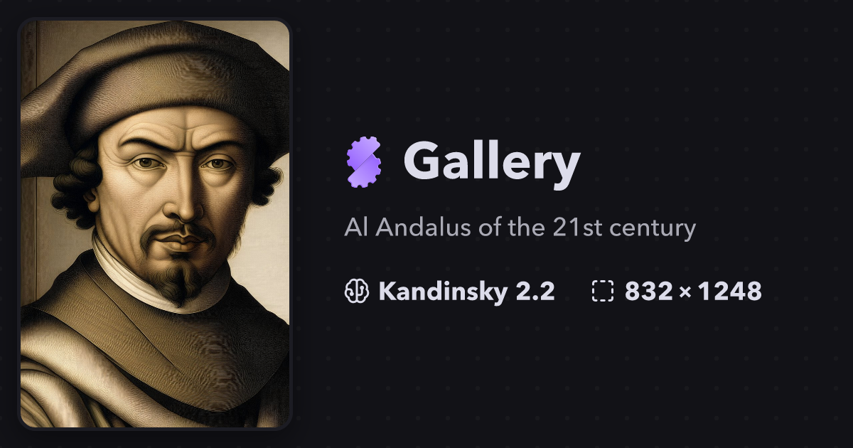 "Al Andalus of the 21st century" | Gallery | Stablecog