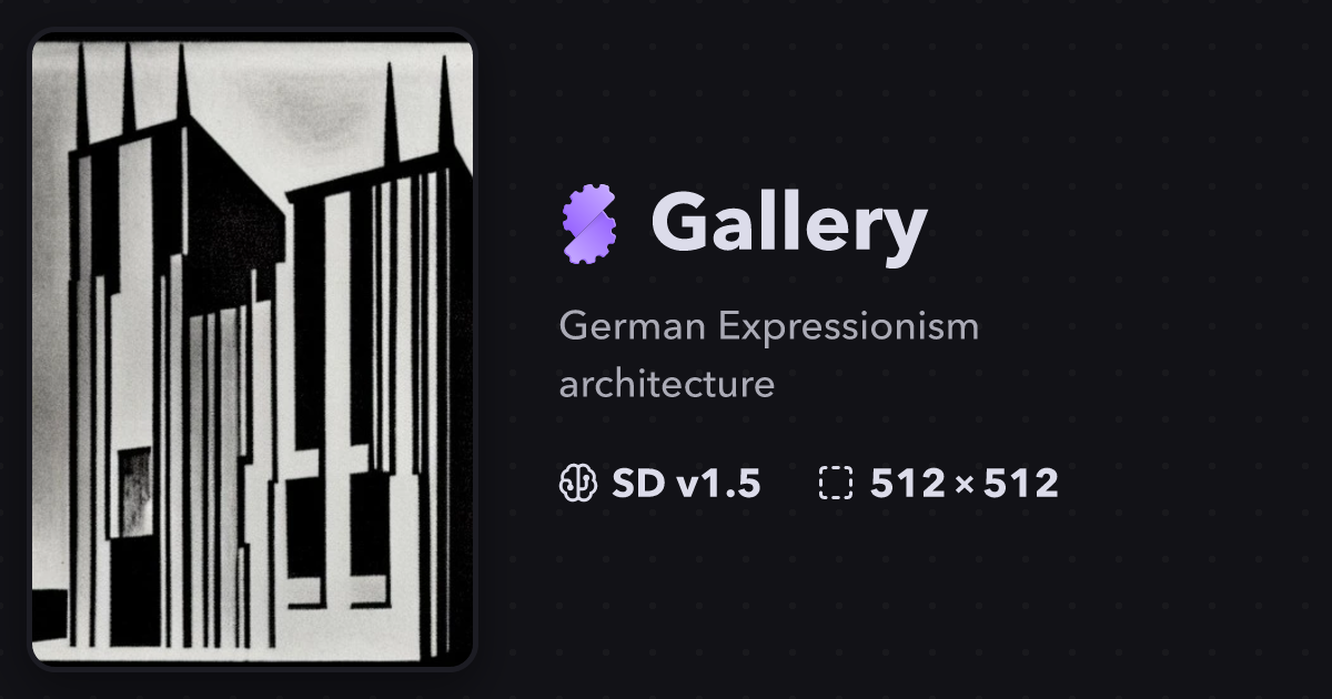 "German Expressionism architecture" | Gallery | Stablecog