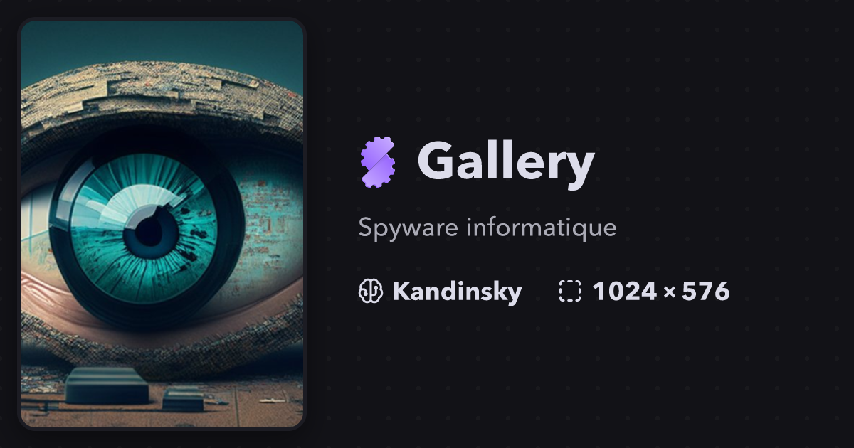 "Spyware informatique" | Gallery | Stablecog