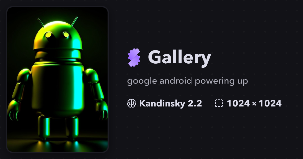 "google android powering up" | Gallery | Stablecog
