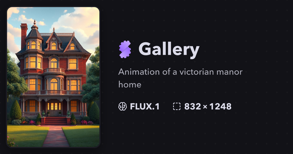 "Animation of a victorian manor home" | Gallery | Stablecog