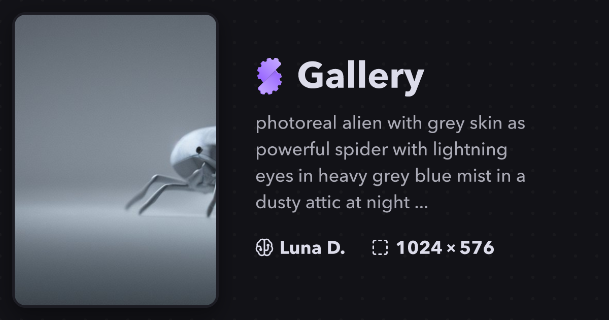 "photoreal alien with grey skin as pow..." | Gallery | Stablecog