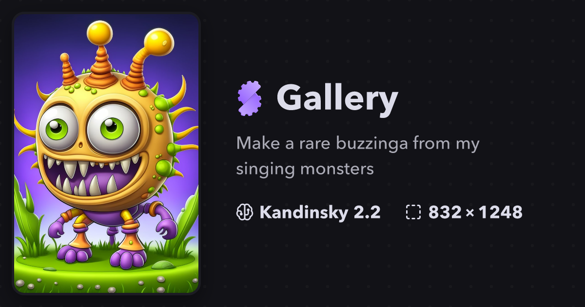 "Make a rare buzzinga from my singing ..." | Gallery | Stablecog