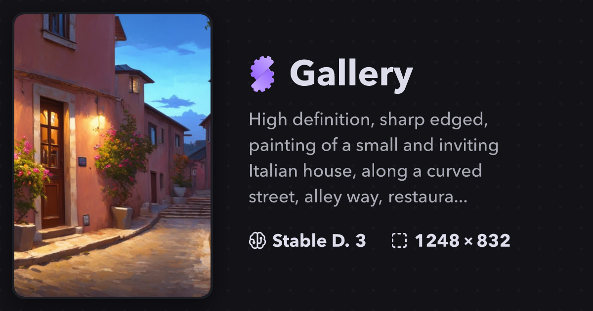 "High definition, sharp edged, paintin..." | Gallery | Stablecog