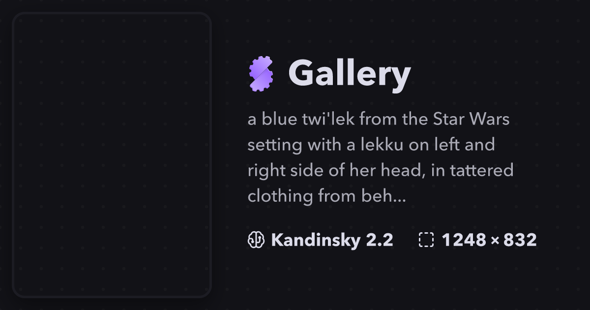 "a blue twi'lek from the Star Wars set..." | Gallery | Stablecog