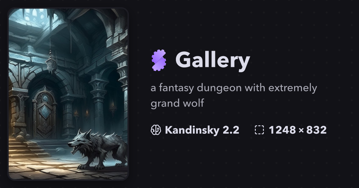 "a fantasy dungeon with extremely gran..." | Gallery | Stablecog
