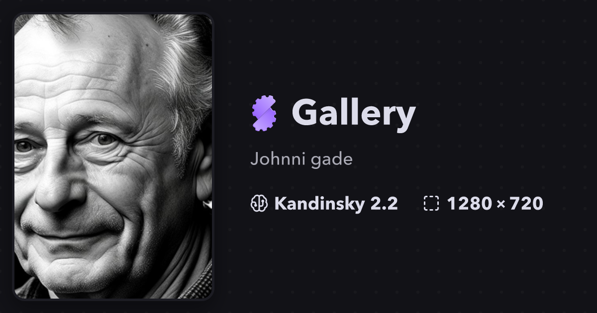 "Johnni gade" | Gallery | Stablecog