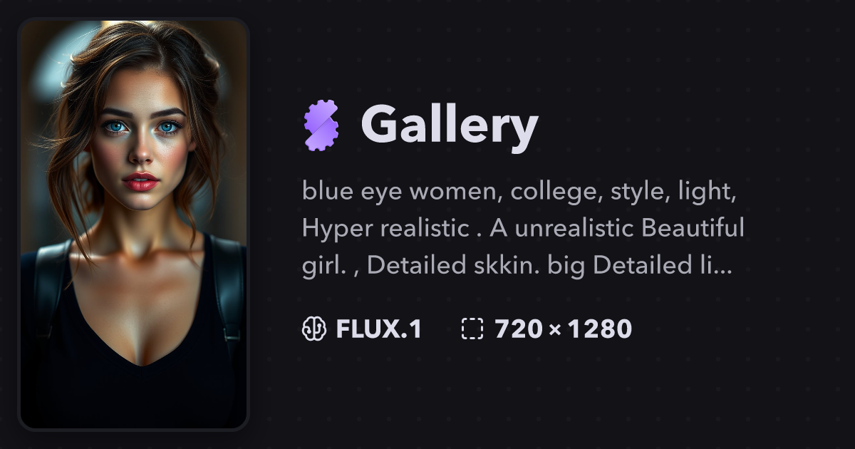 "blue eye women, college, style, light..." | Gallery | Stablecog