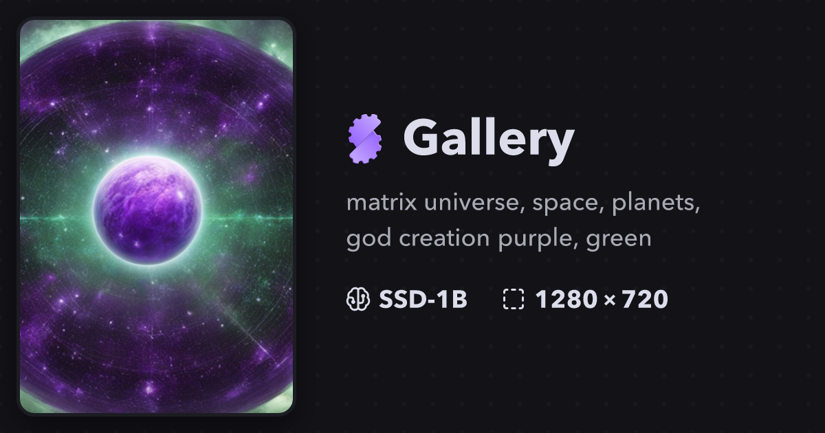"matrix universe, space, planets, god ..." | Gallery | Stablecog