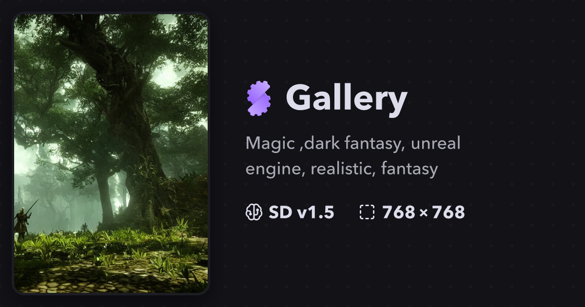 "Magic ,dark fantasy, unreal engine, r..." | Gallery | Stablecog