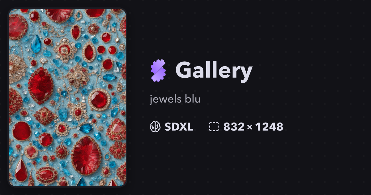 "jewels blu" | Gallery | Stablecog