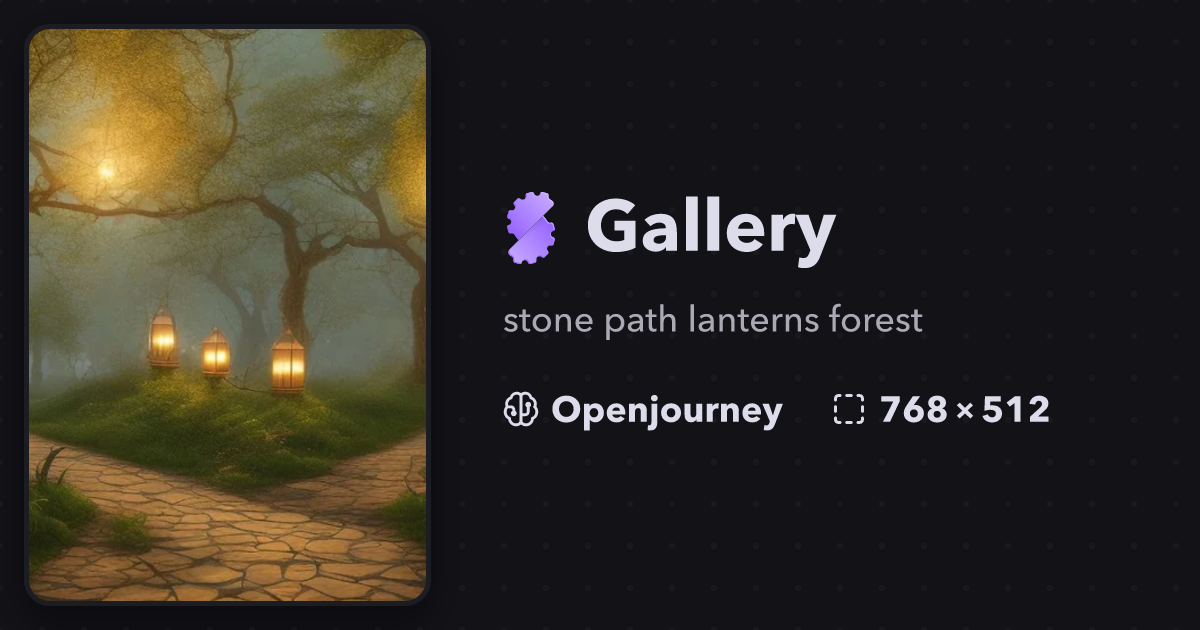 " stone path lanterns forest" | Gallery | Stablecog