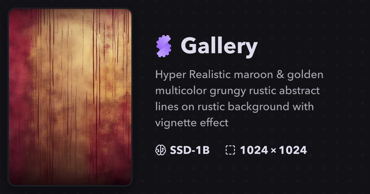"Hyper Realistic maroon & golden multi..." | Gallery | Stablecog