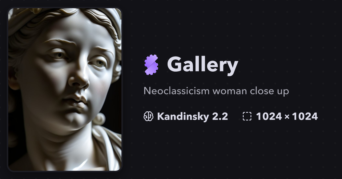 "Neoclassicism woman close up" | Gallery | Stablecog