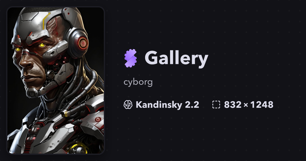 "cyborg" | Gallery | Stablecog