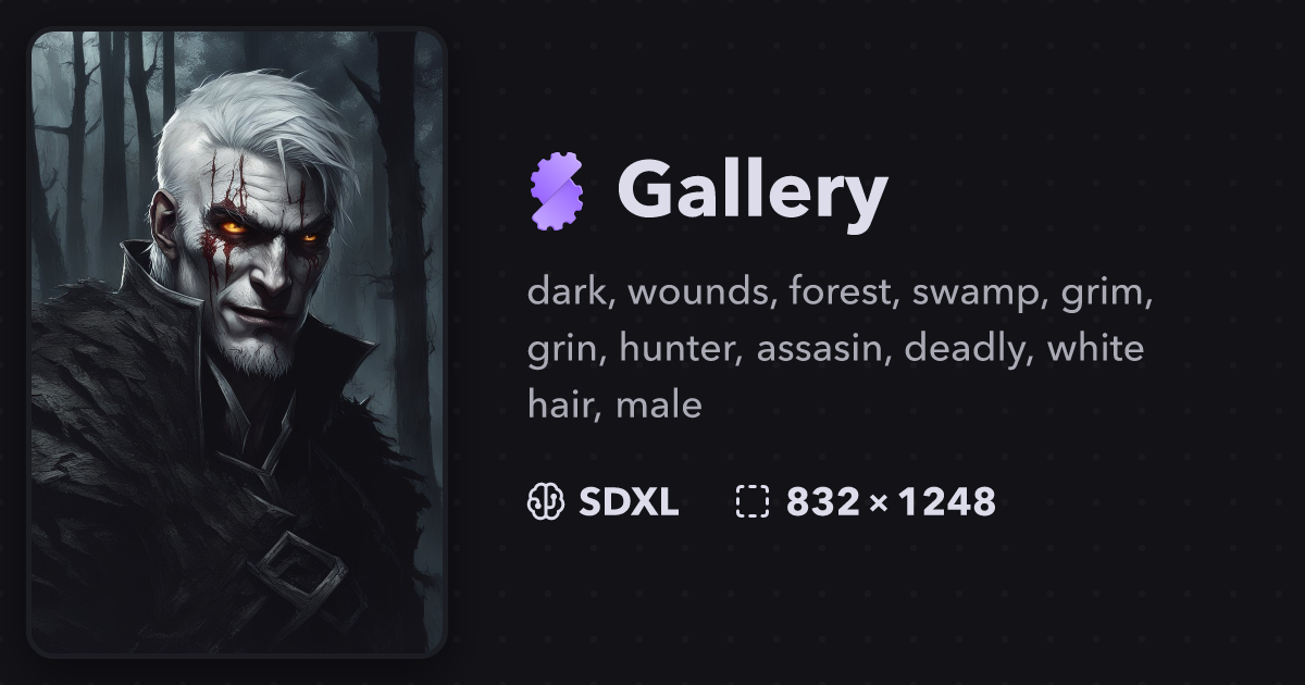 "dark, wounds, forest, swamp, grim, gr..." | Gallery | Stablecog