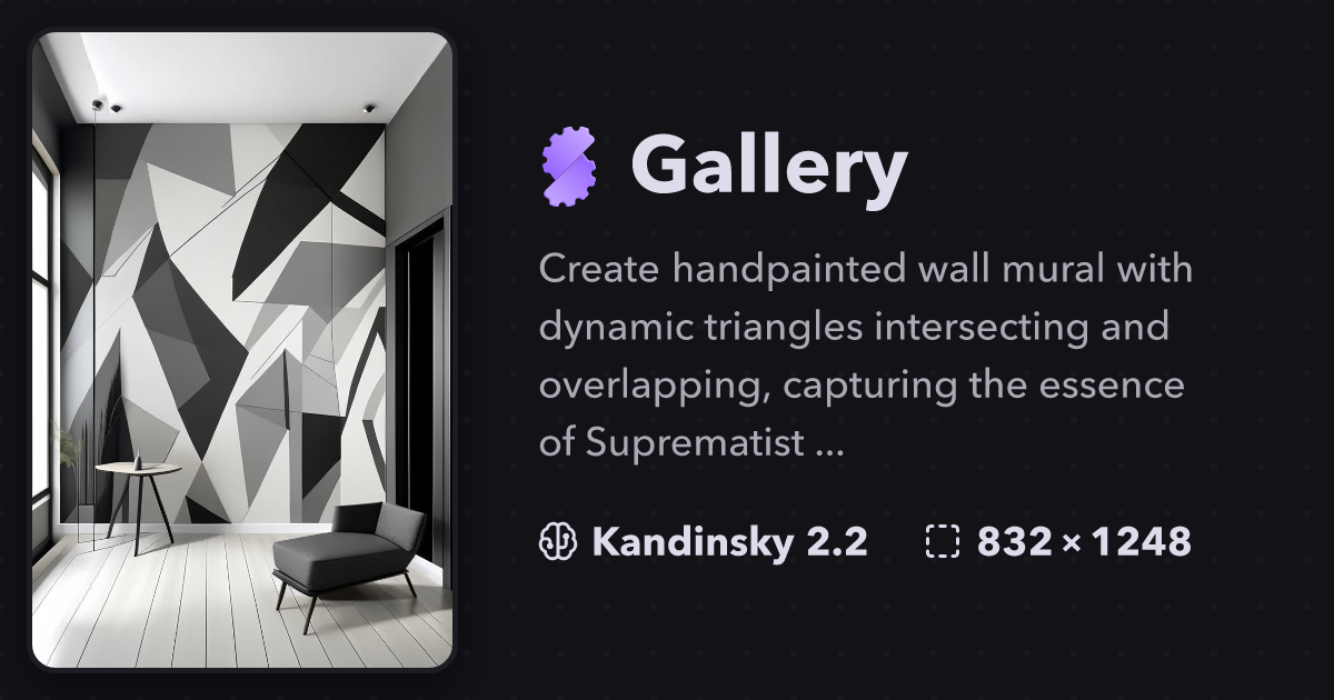 "Create handpainted wall mural with dynam..." | Gallery | Stablecog