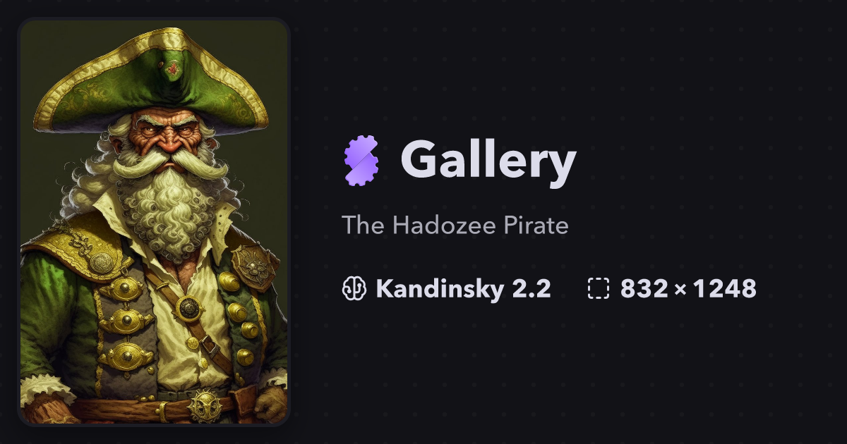 "The Hadozee Pirate" | Gallery | Stablecog