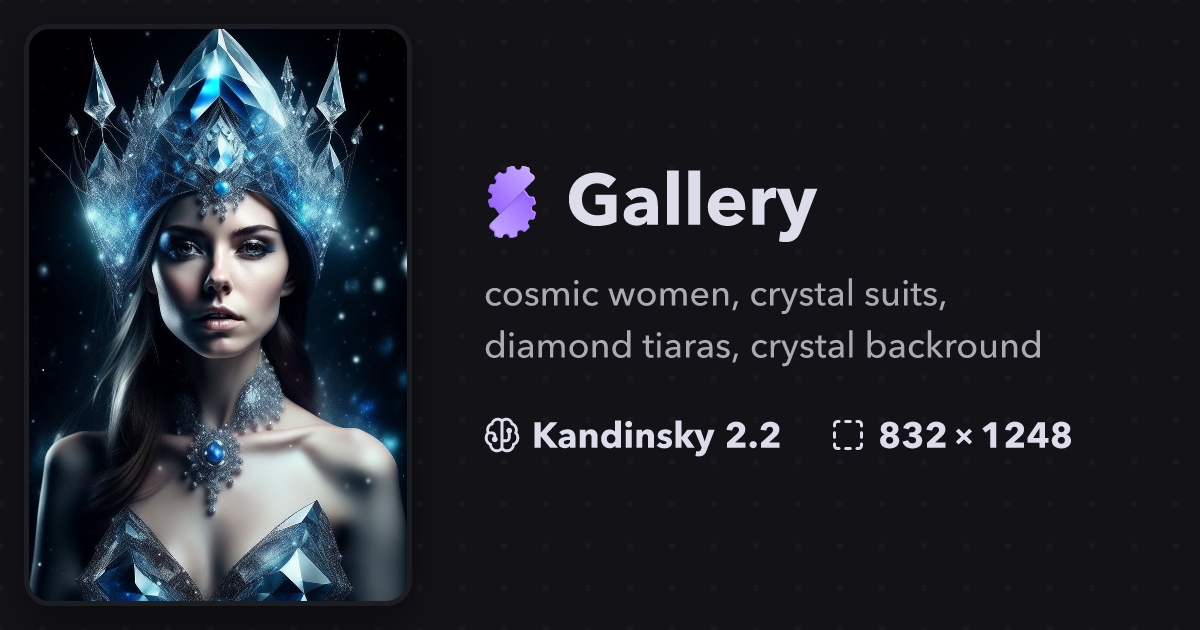 "cosmic women, crystal suits, diamond ..." | Gallery | Stablecog
