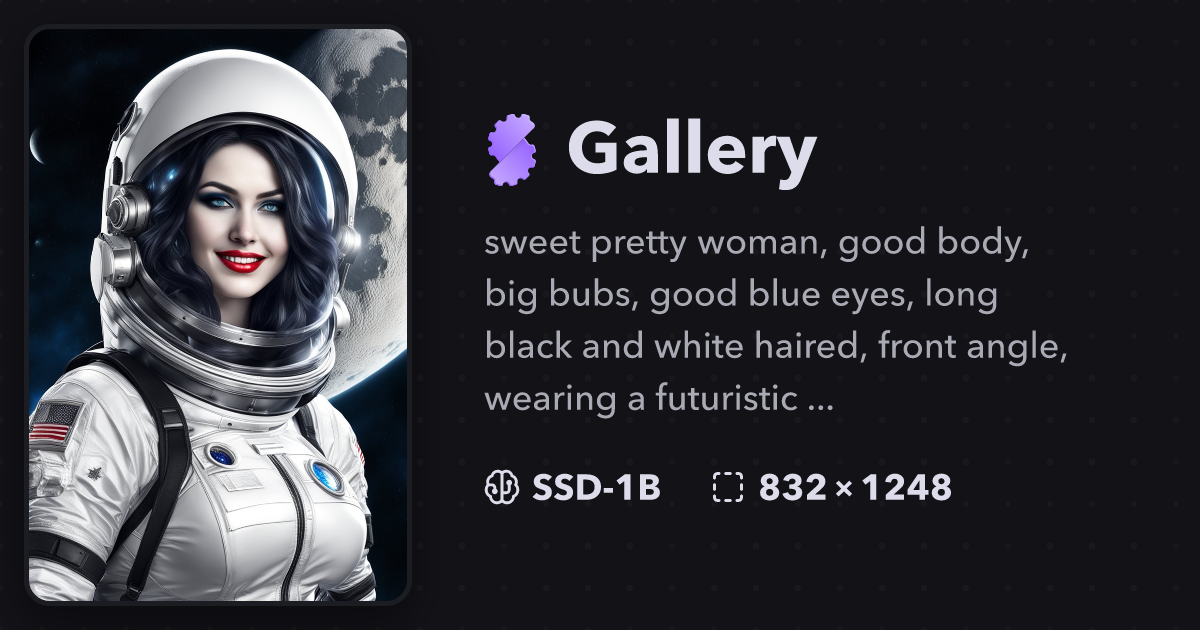 "sweet pretty woman, good body, big bubs,..." | Gallery | Stablecog