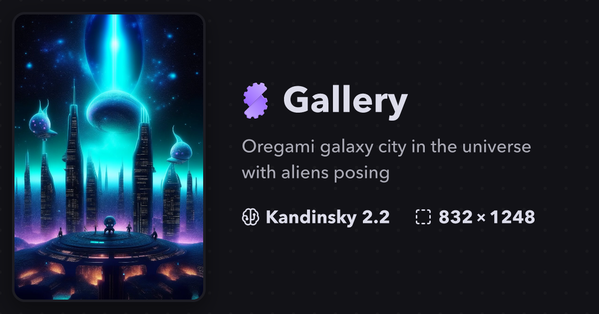 "Oregami galaxy city in the universe w..." | Gallery | Stablecog
