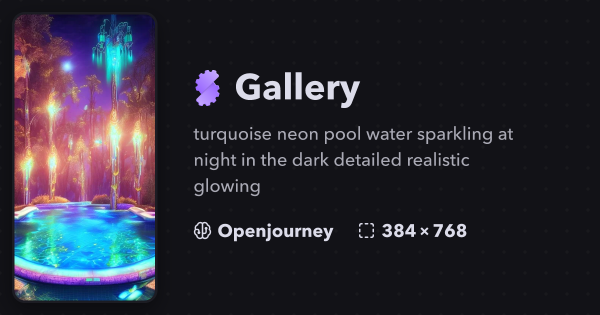 "turquoise neon pool water sparkling a..." | Gallery | Stablecog