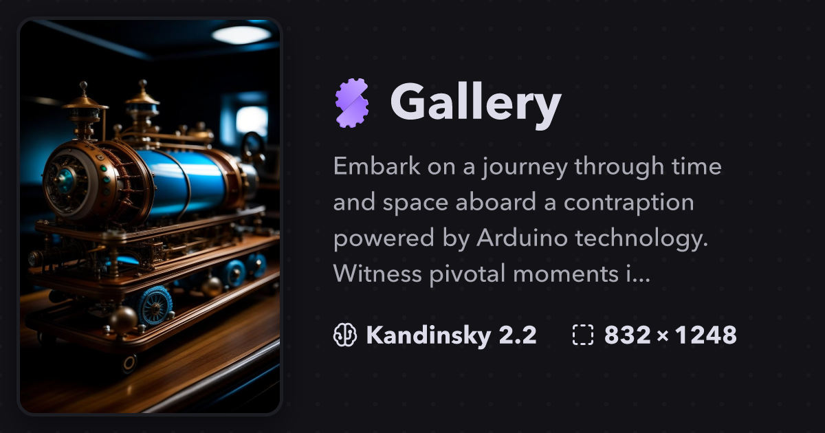 "Embark on a journey through time and ..." | Gallery | Stablecog