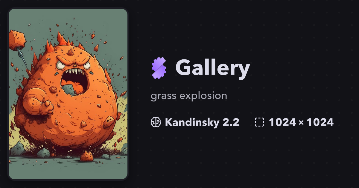 "grass explosion" | Gallery | Stablecog