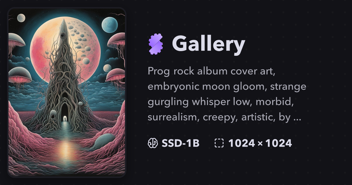 "Prog rock album cover art, embryonic ..." | Gallery | Stablecog